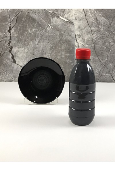 Çini Seramik Boyaları Hazır Çini Seramik Boyası 250 cc Co Siyah