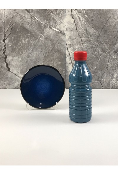 Çini Seramik Boyaları Hazır Çini Seramik Boyası 250 cc Petrol Mavi