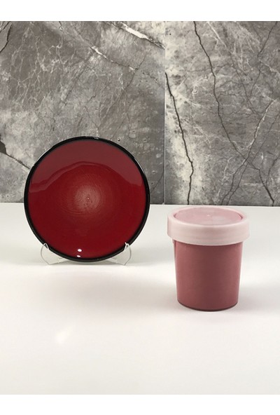 Çini Seramik Boyaları Hazır Çini Seramik Boyası 100 cc Koyu Kırmızı