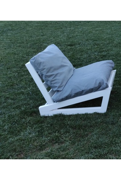 Sevenstyles White Class Tekli Bahçe Balkon Koltuğu Sevenstyles White Class Tekli Bahçe Balkon Koltuğu