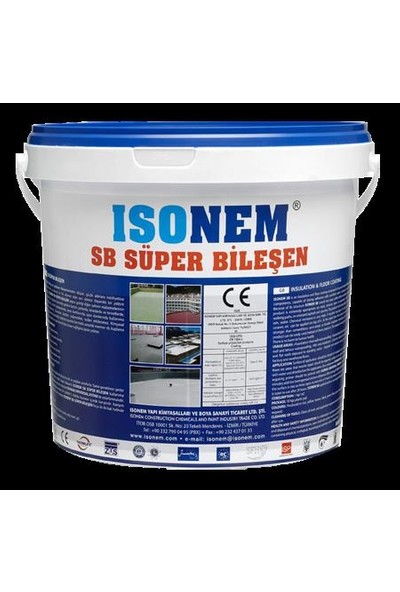 Isonem Sb Süper Bileşen Beyaz 5 kg Isonem Sb Süper Bileşen Beyaz 5 kg