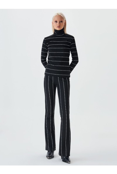 LTB Nameda Kadın Tam Balıkçı Sweat Shirt