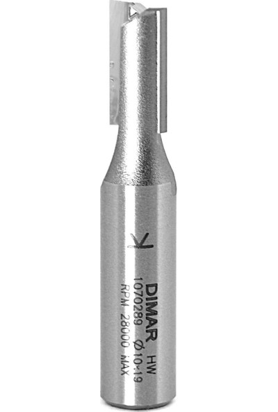 Dimar Freze Bıçağı D:10 B:19 L:63 S:12 mm Z:2