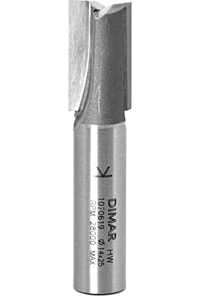 Dimar Freze Bıçağı D:14 B:25 L:69 S:12 mm Z:2