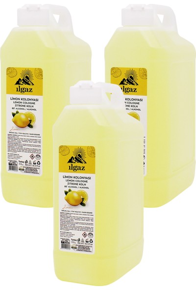 Ilgaz Limon Kolonyası 1000 ml x 3 Adet