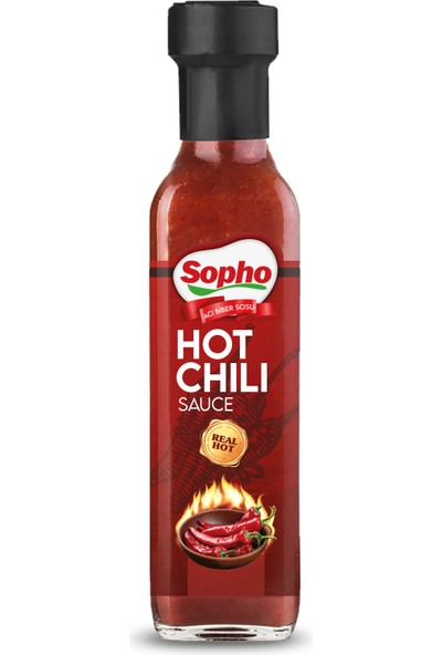 Sopho Acı Biber Sosu Hot Chili Sauce 260 gr Sopho Acı Biber Sosu Hot Chili Sauce 260 gr