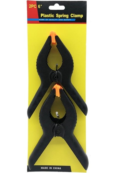 Glryz 65 mm Yaylı Mandal Tip Kıskaç Işkence Seti 2 Parça