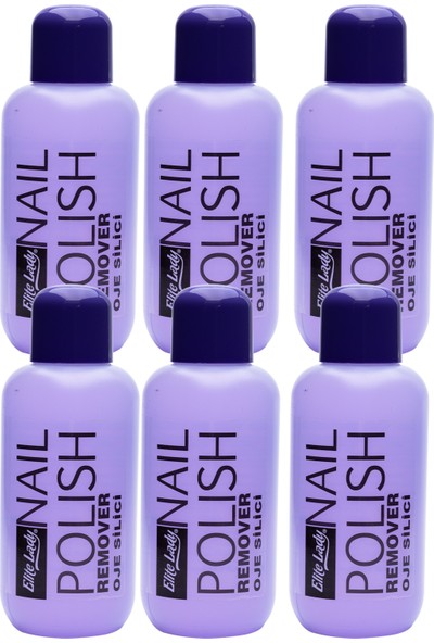 Elite Lady Ekstra Güçlü Aseton 200 ml x 6 Adet