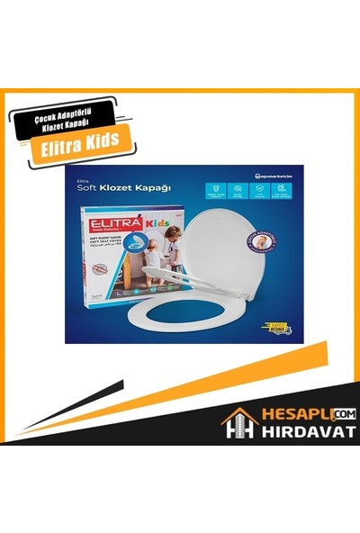 Elifsu Elitra Kids Yavaş Kananan Çocuk Klozet Kapağı Elifsu Elitra Kids Yavaş Kananan Çocuk Klozet Kapağı