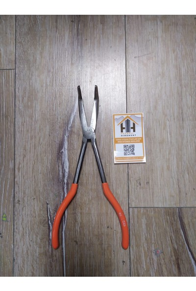 Hesaplı Hırdavat Uzun Eğri Kargaburun 90° 28 cm No:11