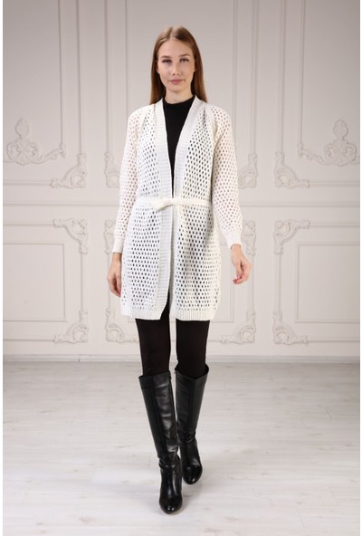 Epaavm Kuşaklı Triko Hırka