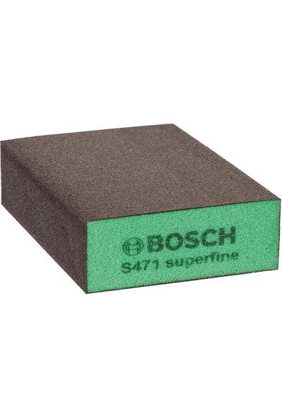Bosch S471 Dört Taraflı Sünger Zımpara 180 Kum Bosch S471 Dört Taraflı Sünger Zımpara 180 Kum