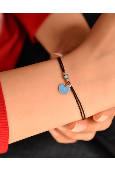 Papatya Silver 925 Ayar Gümüş Dorika Toplu Nazar Gözlü Harf Kadın Bileklik Papatya Silver 925 Ayar Gümüş Dorika Toplu Nazar Gözlü Harf Kadın Bileklik