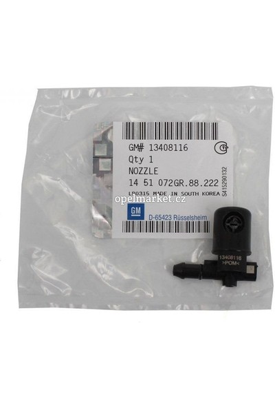 Gm Opel Astra J Ön Cam Sağ Fiskiye Memesi (Gm)