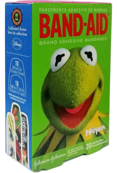 Band Aid The Muppets Yara Bandı 20 Adet Karışık Ölçü Band Aid The Muppets Yara Bandı 20 Adet Karışık Ölçü