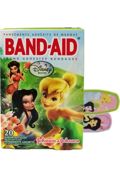 Band Aid Fairies Yara Bandı 20 Adet Karışık Ölçü Band Aid Fairies Yara Bandı 20 Adet Karışık Ölçü