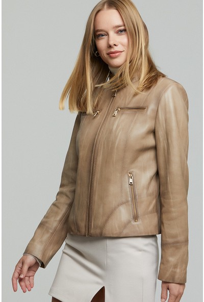 Derimod Alicia Kadın Deri Ceket