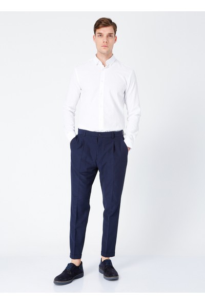 Fabrika Pova Lacivert Erkek Chino Pantolon