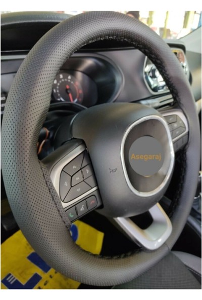 Gürler Oto Aksesuar Fıat Doblo 2010 ve Sonrası Dikmeli Direksiyon Kılıfı Nokta Siyah Gürler Oto Aksesuar Fıat Doblo 2010 ve Sonrası Dikmeli Direksiyon Kılıfı Nokta Siyah