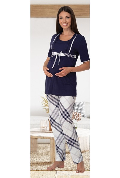 Effort Pijama Effortt Lohusa Emzirme Pijama Takımı Effort Pijama Effortt Lohusa Emzirme Pijama Takımı