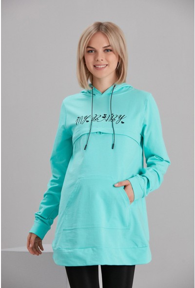 Görsin Hamile Görsin Emzirme Özellikli Hamile Sweatshirt