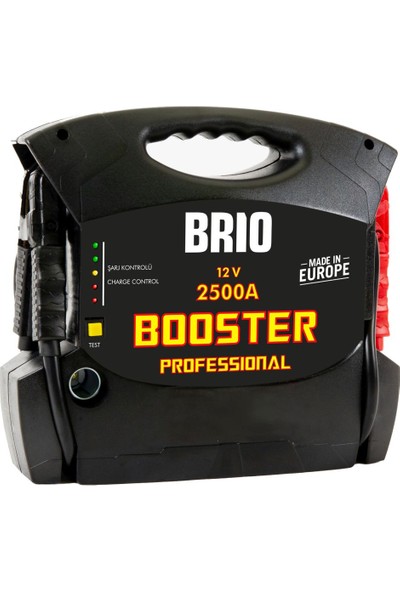 Brio Akü Takviye Cihazı 12V 2500A Brio Akü Takviye Cihazı 12V 2500A
