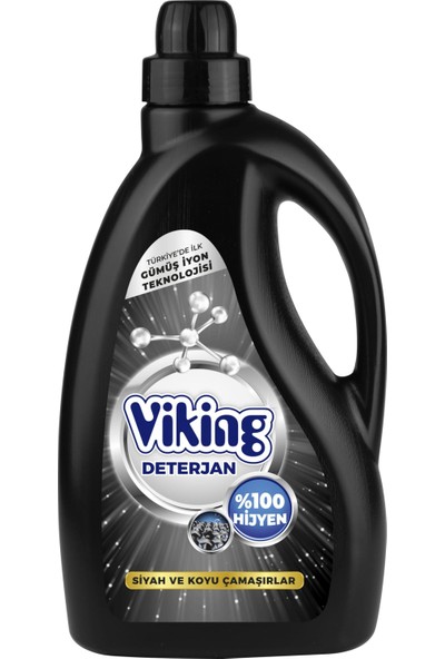 Viking Sıvı Çamaşır Deterjanı Siyahlar 2,7 Lt 45 Yıkama