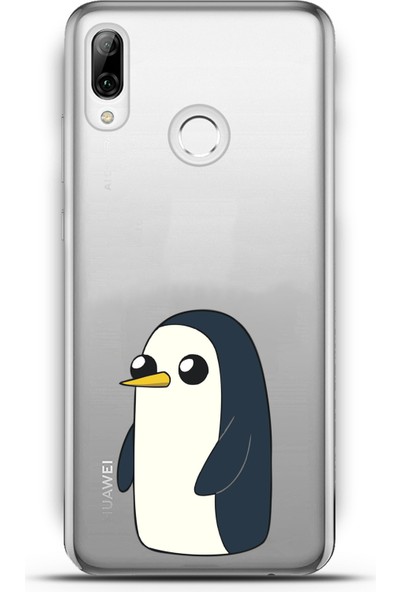 Mupity Penguen Huawei Y7 2019 Şeffaf Telefon Kılıfı Mupity Penguen Huawei Y7 2019 Şeffaf Telefon Kılıfı