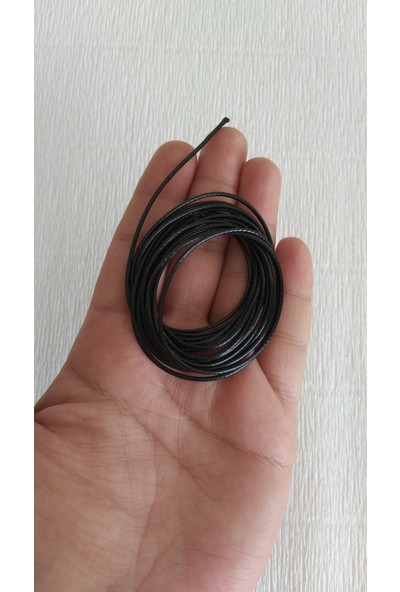 Sümerbaş Hobi 2metre Kore Ipi Siyah/kolye Bileklik Kore Ipi