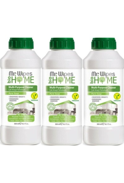 Farmasi Mr. Wipes Çok Amaçlı Temizleyici 500 ml x 3