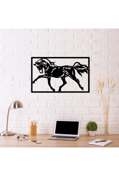 Buanart Dekoratif Metal Duvar Aksesuarı At Buanart Dekoratif Metal Duvar Aksesuarı At