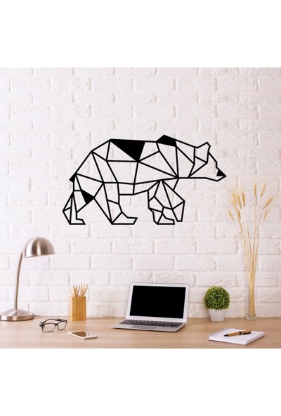 Buanart Dekoratif Metal Duvar Aksesuarı Ayı Buanart Dekoratif Metal Duvar Aksesuarı Ayı