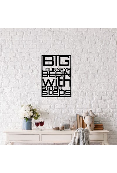 Buanart Dekoratif Metal Duvar Aksesuarı Big Journeys Buanart Dekoratif Metal Duvar Aksesuarı Big Journeys