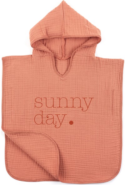 Tuğba Kuğu 4 Kat Müslin Panço - Policolor - Dot Tuğba Kuğu 4 Kat Müslin Panço - Policolor - Dot