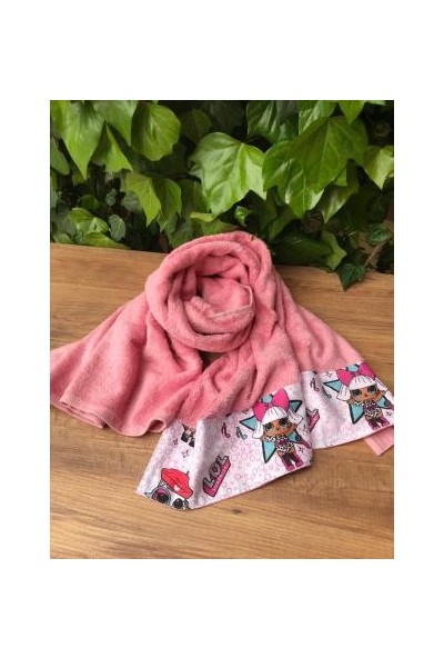 Çeyiz Bahçesi Çocuk Banyo Havlusu Lol Bebek Pembe 70&140