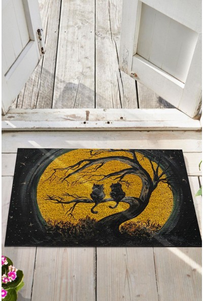 Buket Home Kapı Önü Paspası Dekoratif Kapı Paspası Dış Mekân Paspas Ev Içi Paspası 45X70CM