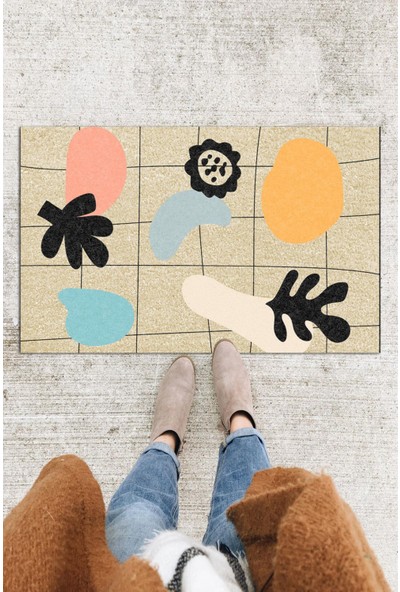 Buket Home Kapı Önü Paspası Dekoratif Kapı Paspası Dış Mekân Paspas Ev Içi Paspası 45X70CM Buket Home Kapı Önü Paspası Dekoratif Kapı Paspası Dış Mekân Paspas Ev Içi Paspası 45X70CM