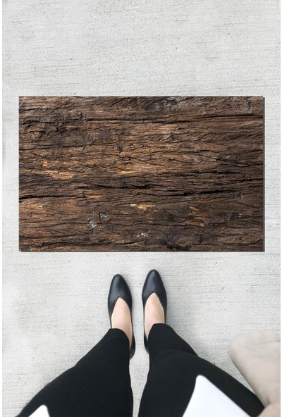 Buket Home Ahşap Baskılı Kapı Önü Paspası Dekoratif Kapı Paspası Dış Mekân Paspas Ev Içi Paspası 45X70CM Buket Home Ahşap Baskılı Kapı Önü Paspası Dekoratif Kapı Paspası Dış Mekân Paspas Ev Içi Paspası 45X70CM