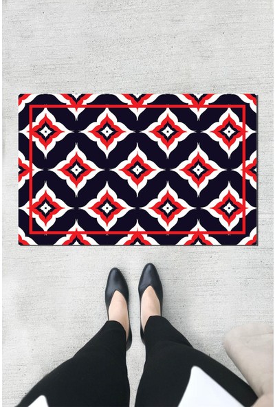 Buket Home Kapı Önü Paspası Dekoratif Kapı Paspası Dış Mekân Paspas Ev Içi Paspası 45X70CM