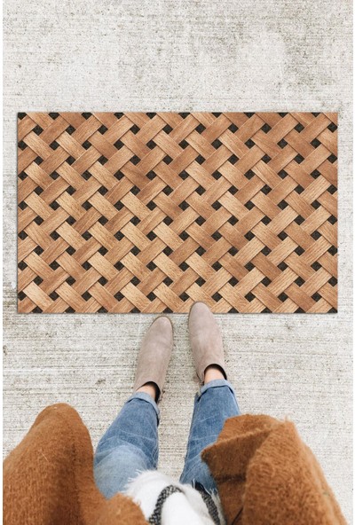 Buket Home Hasır Baskılı Kapı Önü Paspası Dekoratif Kapı Paspası Dış Mekân Paspas Ev Içi Paspası 45X70CM Buket Home Hasır Baskılı Kapı Önü Paspası Dekoratif Kapı Paspası Dış Mekân Paspas Ev Içi Paspası 45X70CM