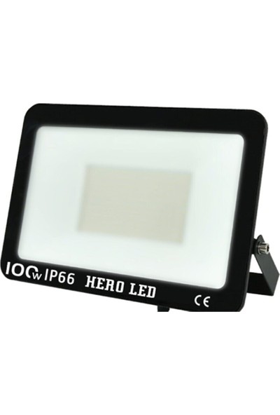 Heroled 100 Watt LED Projektör 6500K Beyaz Işık Smd LED Slim Tablet Projektör Heroled 100 Watt LED Projektör 6500K Beyaz Işık Smd LED Slim Tablet Projektör