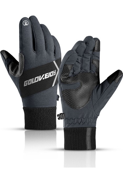 Qualife Dış Mekan Kalınlaştırılmış Su ve Rüzgar Geçirmez Eldivenler (Yurt Dışından)