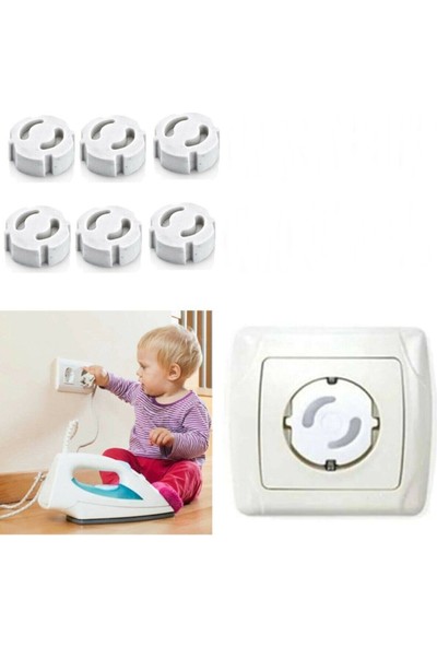 Lovyco 6 Adet Priz Kapatma Priz Kapatıcı Emniyeti Çocuk Koruyucu Lovyco 6 Adet Priz Kapatma Priz Kapatıcı Emniyeti Çocuk Koruyucu