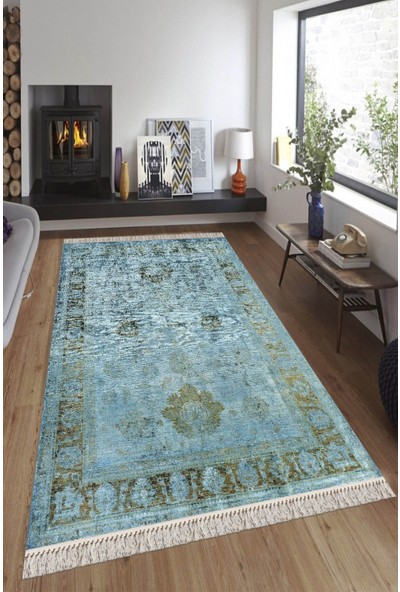 BLC Moda Dot Kaydirmaz Modern Desenli Halı