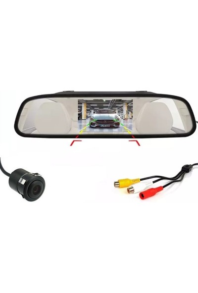 MFK Kameralı Park Sensörü Ayna Kamera 4.3''ekran MFK Kameralı Park Sensörü Ayna Kamera 4.3''ekran