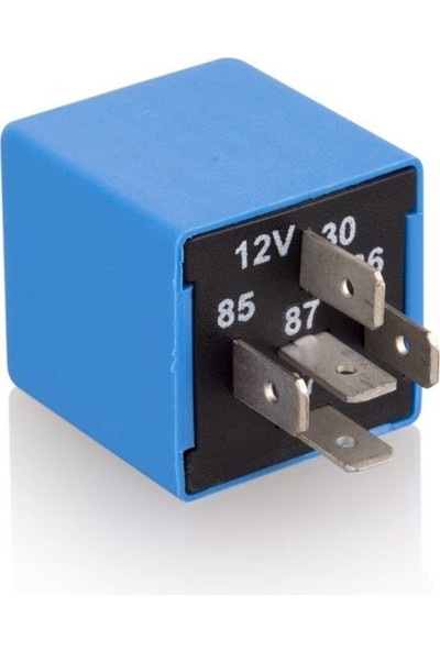 Üstün Titreyen Korna Rölesi (Kesici Röle) 12 Volt 30 Amper 5 Uçlu Üstün Titreyen Korna Rölesi (Kesici Röle) 12 Volt 30 Amper 5 Uçlu