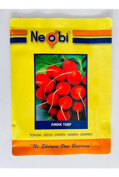 Neobi Tohumculuk Fındık Turp 25GR Neobi Tohumculuk Fındık Turp 25GR