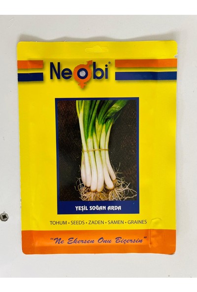 Neobi Tohumculuk Soğan Tohumu Arda Yeşil Soğan 10GR Neobi Tohumculuk Soğan Tohumu Arda Yeşil Soğan 10GR