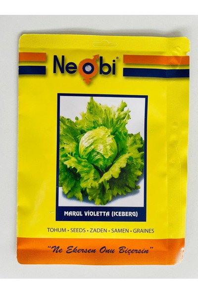 Neobi Tohumculuk Marul Violetta 10GR Neobi Tohumculuk Marul Violetta 10GR