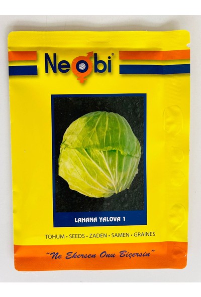 Neobi Tohumculuk Lahana Yalova-1 25GR Neobi Tohumculuk Lahana Yalova-1 25GR